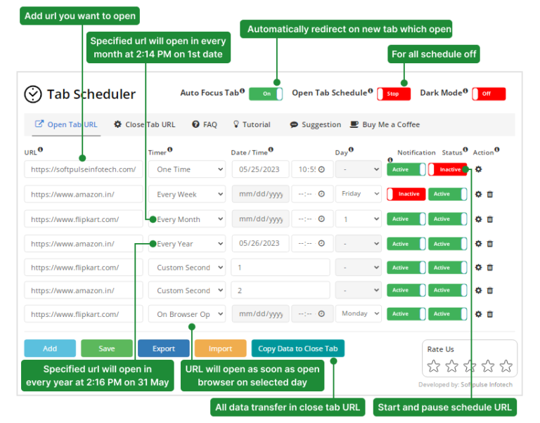 Organize Your Browser Tabs like a Pro with Tab Scheduler Chrome Extension